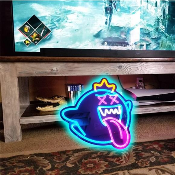 Urban Outfitters | Wall Decor | Boo Mario Kart Ghost Cartoon Video Game ...